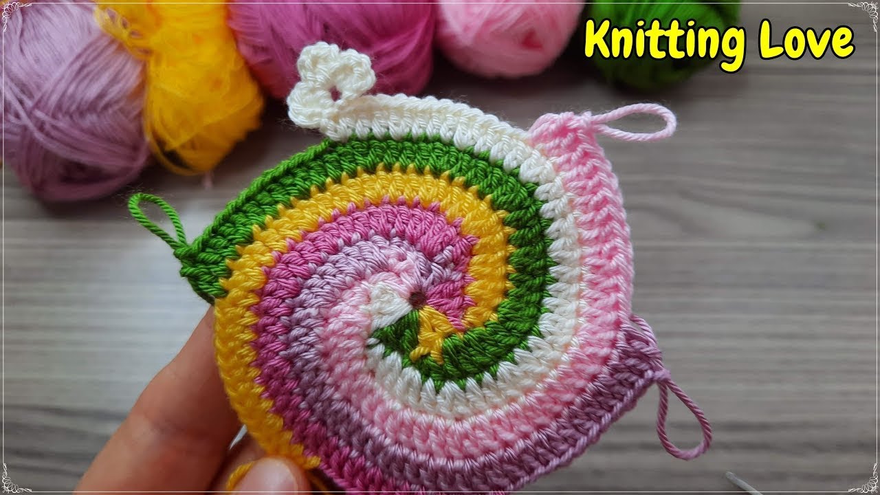 How to Easy Crochet Coffee Coaster Tutorial for Beginners - Simple DIY Guide | Creative DIY ...